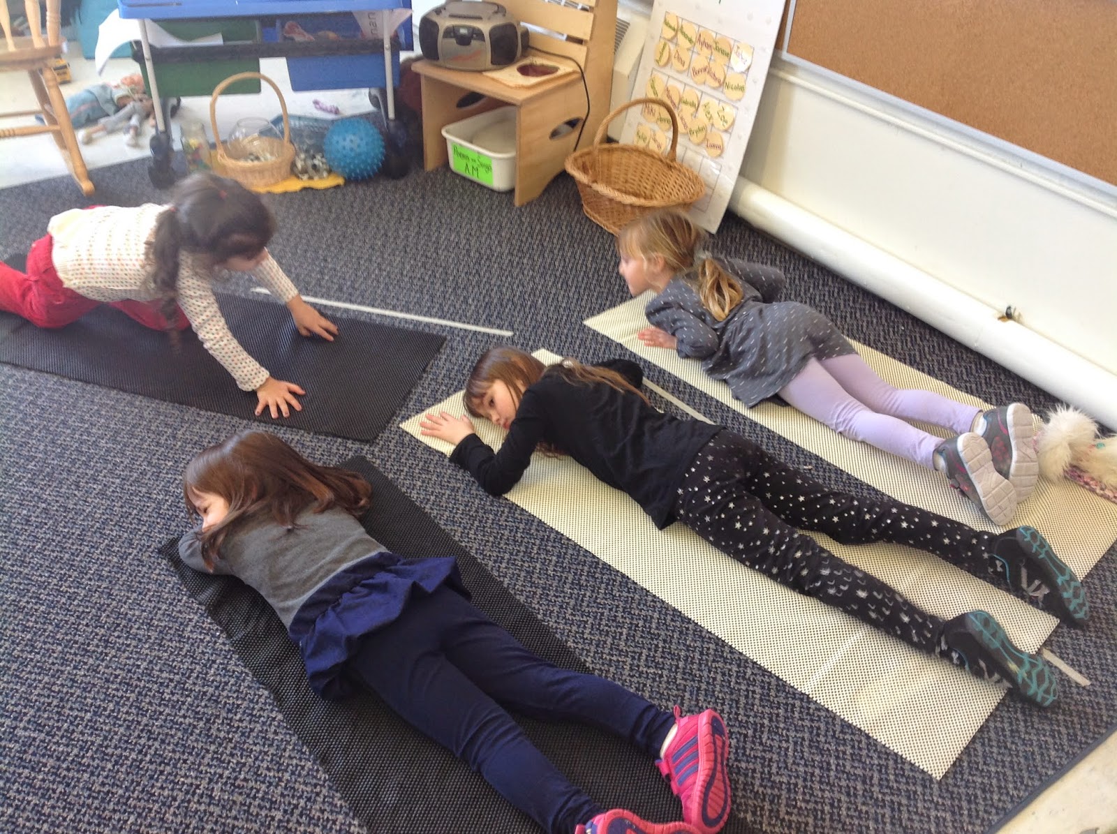 Playful Learning in Kindergarten: Yoga continued...